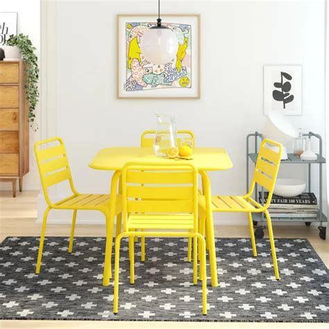Incorporating Yellow Dining Tables Into Your Decor
