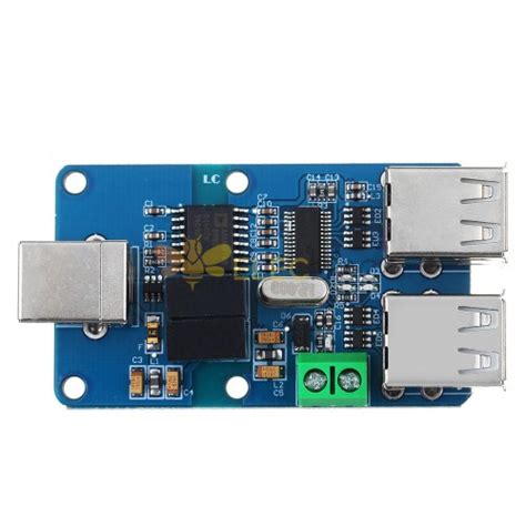 Elecbee Quad Usb Isolator Usb Hub Isolation Module Coupling Protection Board Adum3160