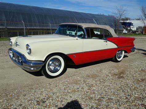1956 Oldsmobile Super 88 Convertible Project Runs Original Leather