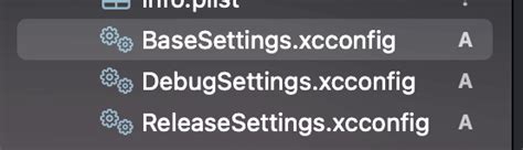 【xcode】xcconfigビルド構成ファイルの使い方！build Settings