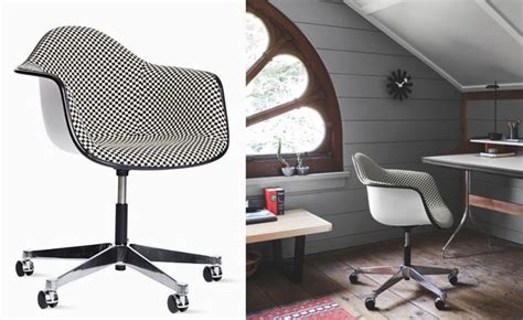 Eames Upholstered Armchair With Task Base Hive