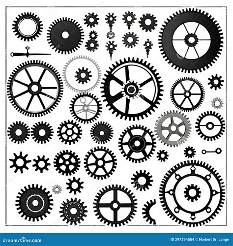 Precision Clockwork Ai Generatet Stock Illustration Illustration Of Gears Clockwork 297294554
