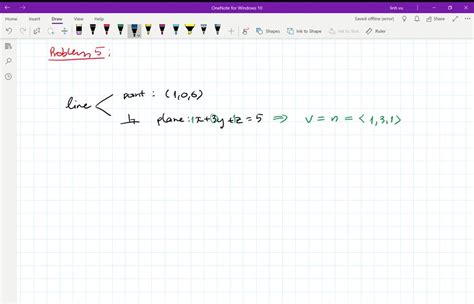 2 5 Find A Vector Equation And Parametric Equations For The Line The Line Through The Point 1