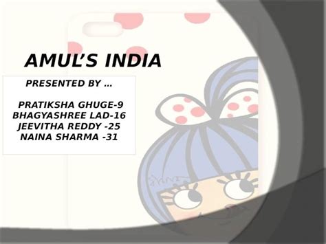 Pptx The Amul Story And Model Dokumentips