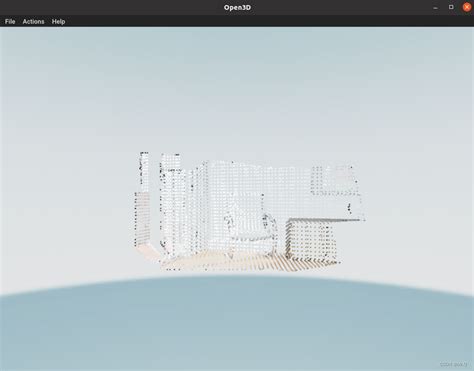 Open3d 采样办法汇总open3d 下采样 Csdn博客