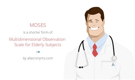 Moses Multidimensional Observation Scale For Elderly Subjects