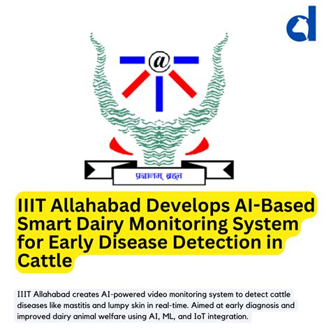 Iiit Allahabad Develops Ai Based Smart Dairy Monitoring System For Early Disease Detection In