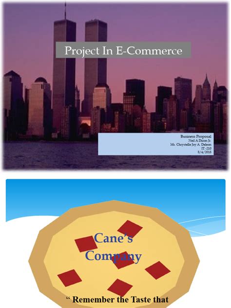 E Commerce Presentation Pdf