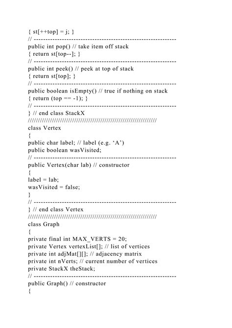 6modify The Bfsjava Program Listing A To Find The Minimudocx
