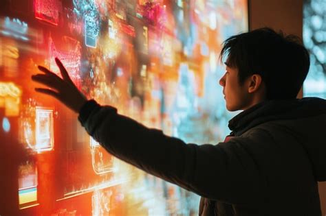 Developing Interactive Elements For Engagement Ar Generative Ai Premium Ai Generated Image