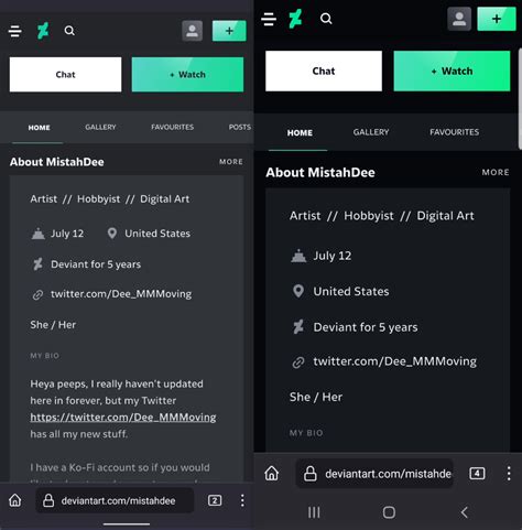 Deviantart Design Is Broken Issue Webcompat Web Bugs GitHub