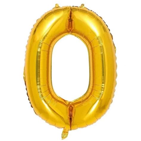 Balon Aniversar Maxee Litera O Auriu 40 Cm