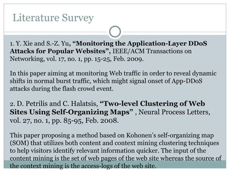 Intrusion Detection Model Using Self Organizing Maps Pptx