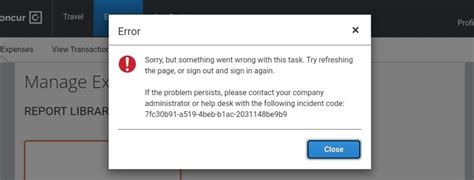 Cant Create Report Sap Concur Community