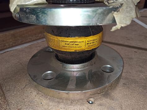 Rubber Compensator Erv Dn50 Pn16 Posejdon Marine Marine Equipment Supplier