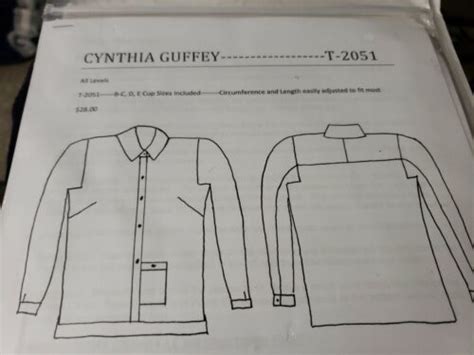 Cynthia Guffey Sewing Pattern T2051 See Sizes Uncut 4664619354