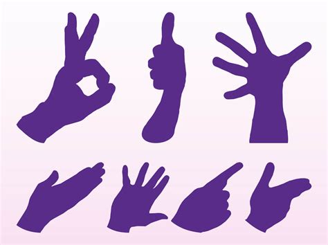 Hand Gesture Vector At Vectorified Com Collection Of Hand Gesture Vector Free For Personal Use