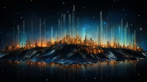 Premium Ai Image Concept Of An Abstract Data Graph Comprising Data