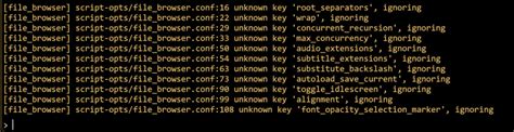 some errors when starting mpv · issue 84 · cogentredtester mpv file browser · github
