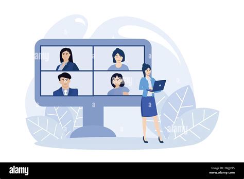 Hiring Illustration Hr Manager Searching Potential Job Candidates Characters Writing Cv And