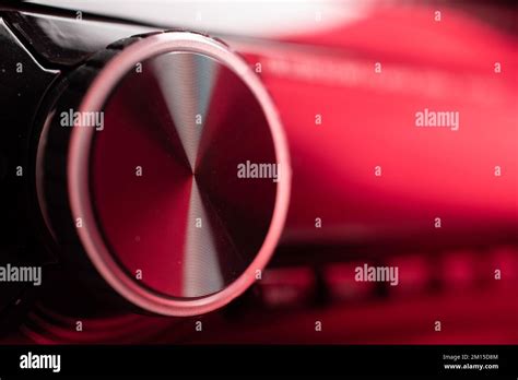 Music System Volume Controller Stock Photo Alamy