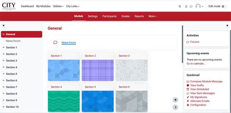 Moodle 4 Course Formats Learning At City St George S