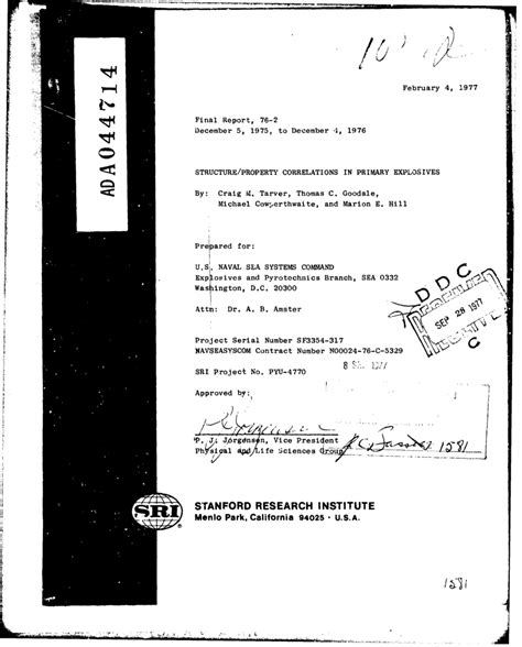 Pdf Structure Property Correlations In Primary Explosives