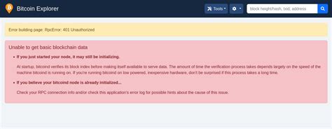 BUG BTC RPC Explorer Breaks On Bitcoin Core Restart Issue Raspibolt Raspibolt GitHub