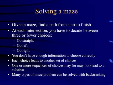 Ppt Backtracking Powerpoint Presentation Free Download Id622108