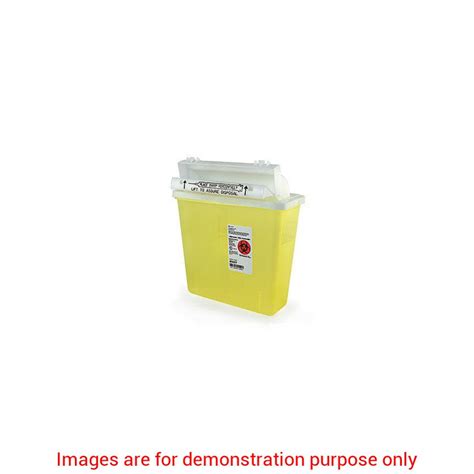 Sharpsafety Sharps Container Yellow 5 Quart Sharpsafety Sharps Container Yellow 5 Quart