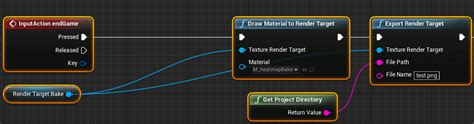 How Do I Export A Render Target As A Png File Runrealengine