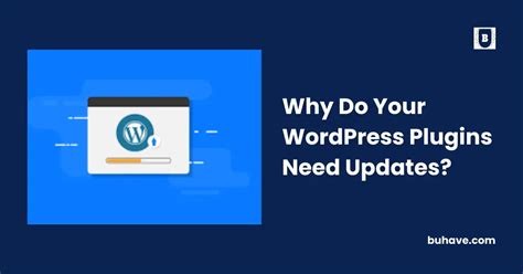 Why Do Your Wordpress Plugins Need Updates Buhave
