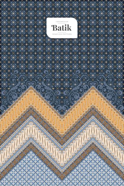 Premium Vector Indonesian Batik Pattern Background 11