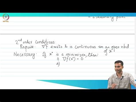 Free Video Unconstrained Optimization Identifying A Local Minima