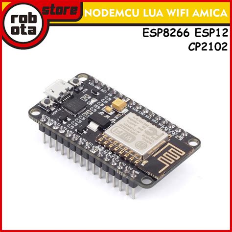 Jual Nodemcu Amica Lua Wifi V3 Esp8266 Esp12 Cp2102 4mb 32mbits Flash