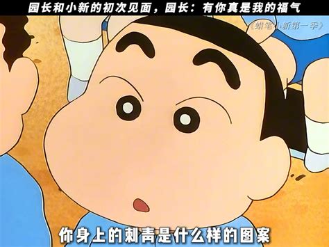 园长和小新的第一次见面！蜡笔小新噢！ 我就是喜欢蜡笔小新呀 我就是喜欢蜡笔小新呀 哔哩哔哩视频