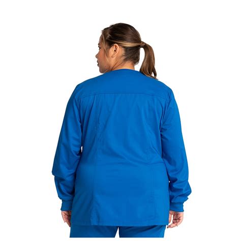 Ww310 Workwear Revolution Snap Front Jacket By Cherokee