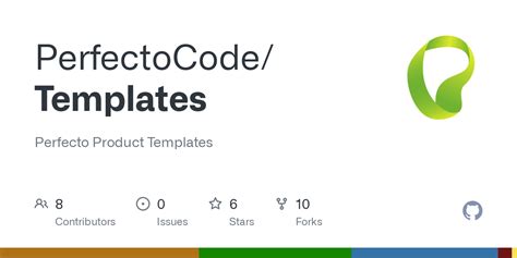 Github Perfectocode Templates Perfecto Product Templates