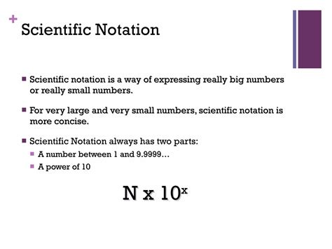 Metric System Scientific Notation Ppt Physics Science