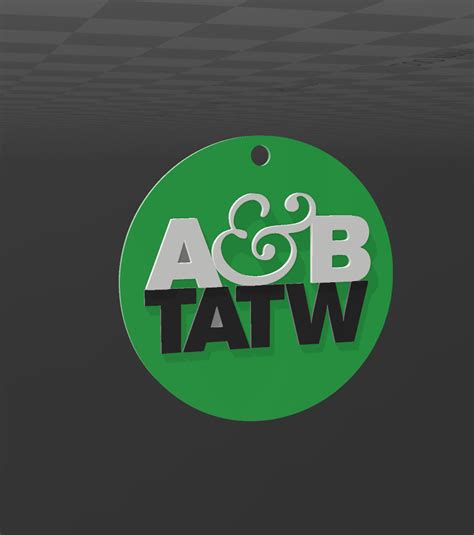 Above And Beyound Trance Around The World Keychain By Lukaszemko Makerworld