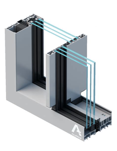 Panoramic Sliding Door With Concealed Frame Aluwindows