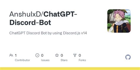 Github Anshulxd Chatgpt Discord Chatgpt Discord By Using Discord Js V