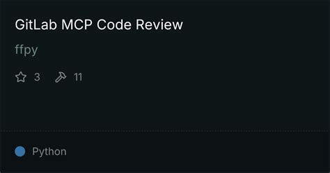 Gitlab Mcp Code Review Glama