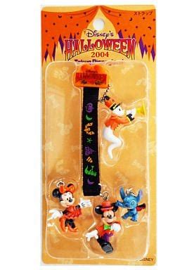 駿河屋 ミッキーミニースティッチ ストラップ ディズニーハロウィン2004ストラップ