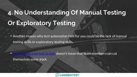 Top 10 Reasons Why Test Automation Fails