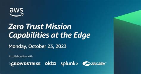 On Monday October 23rd At 2 Pm Et We Invite You To Join Govexec Tv And Aws In Collaboration