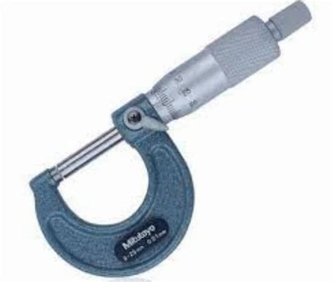 Series 103 Analog Outside Micrometer 0 25mm Mitutoyo Model Name Number