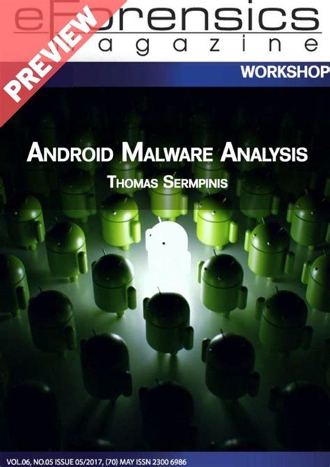 PREVIEW Android Malware Analysis Workshop EBook EForensics