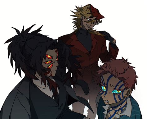 Douma Akaza And Kokushibou Kimetsu No Yaiba Drawn By Wulieerrr