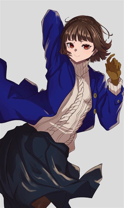 Niijima Makoto Persona And More Drawn By S M Danbooru